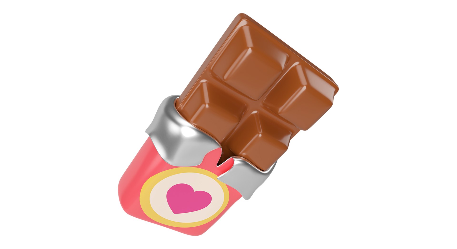 Cartoon Chocolate Model - TurboSquid 1959247