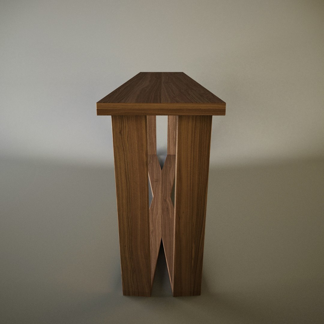 3d Model Console Table