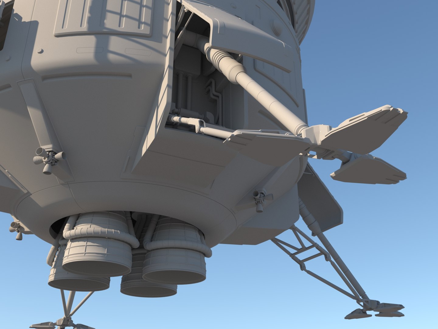 3D Landing Module Model - TurboSquid 1590329