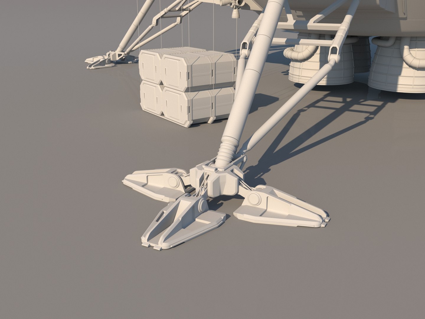3D Landing Module Model - TurboSquid 1590329