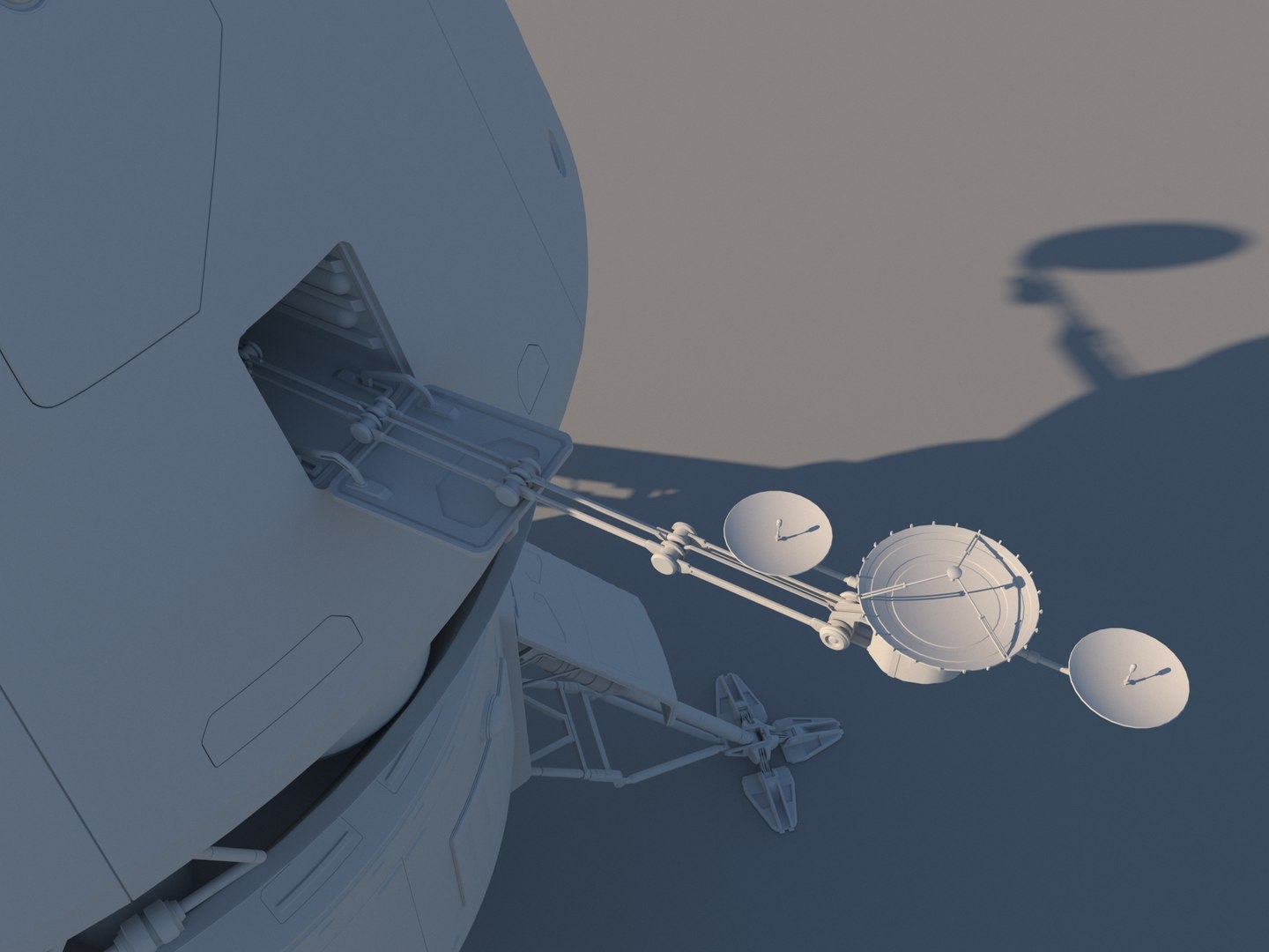 3D Landing Module Model - TurboSquid 1590329