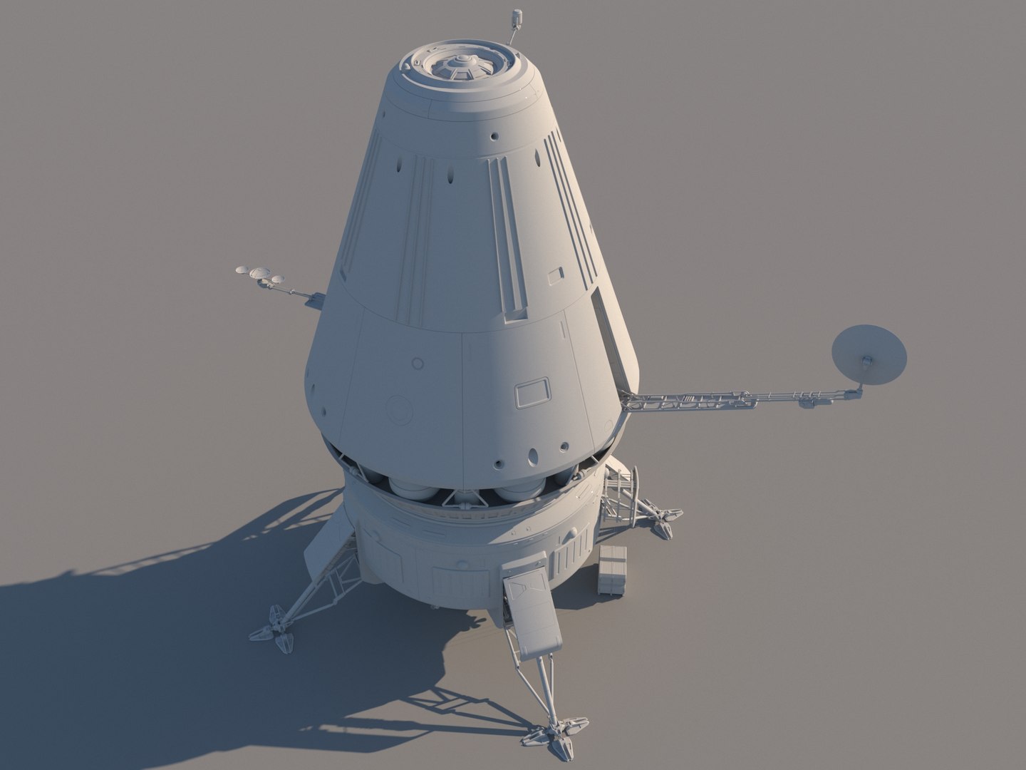 3D Landing Module Model - TurboSquid 1590329