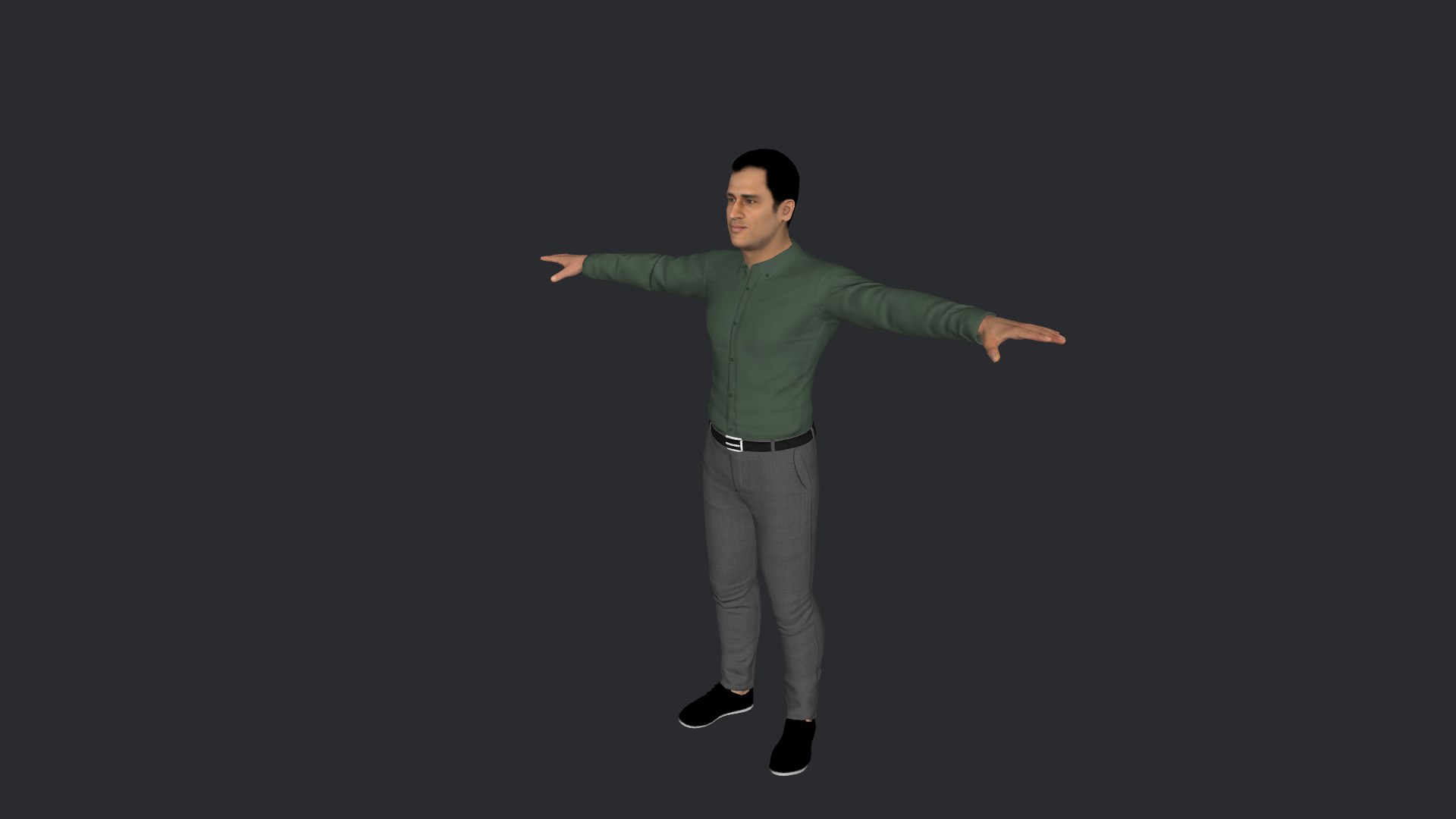 Mahendra Singh Dhoni Hyper Realistic Full Body Fully Rigged 3D ...