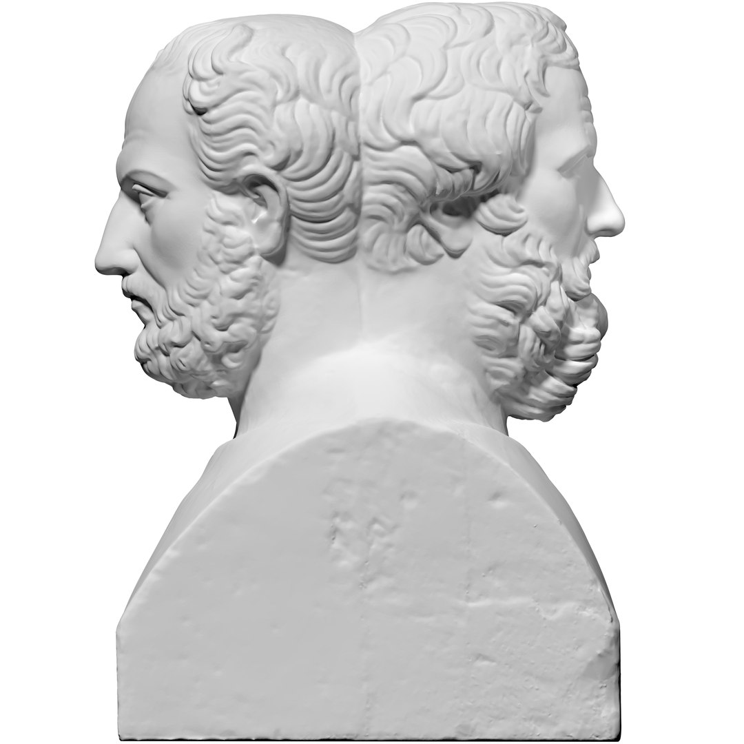 Free Scan Double Herm Thucydides 3d Model