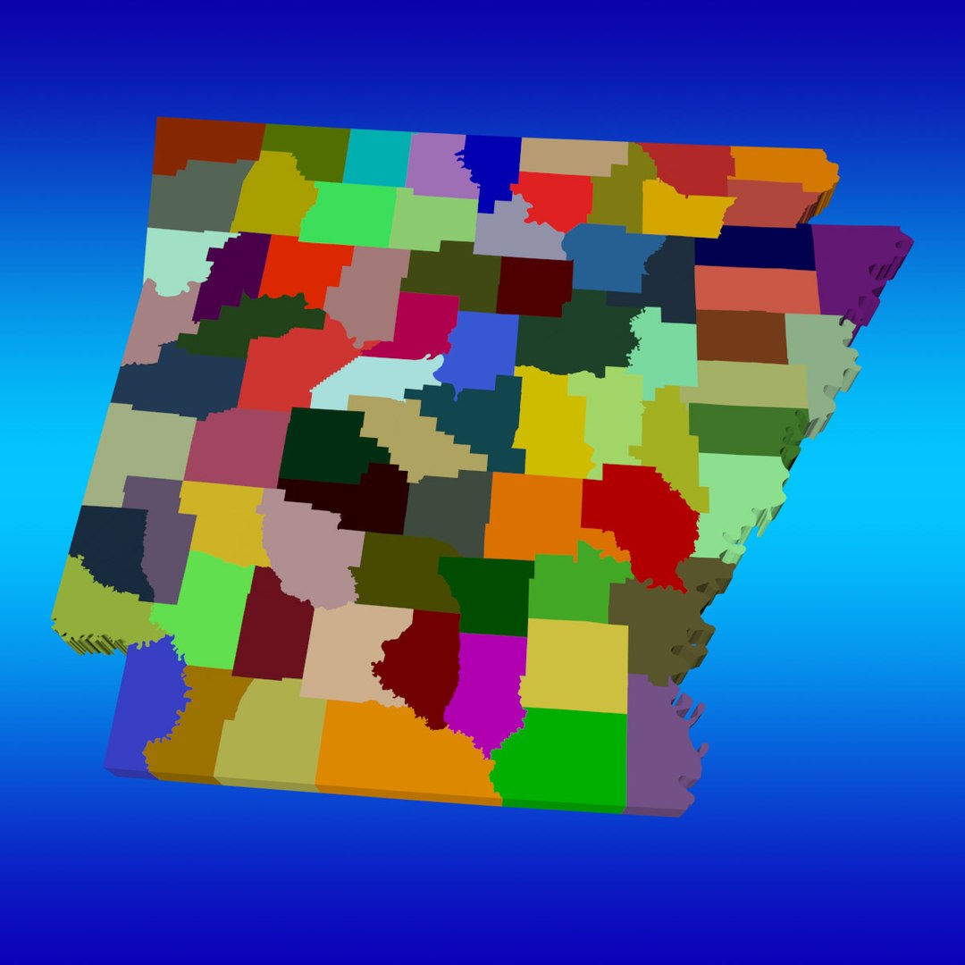 3d Counties Arkansas