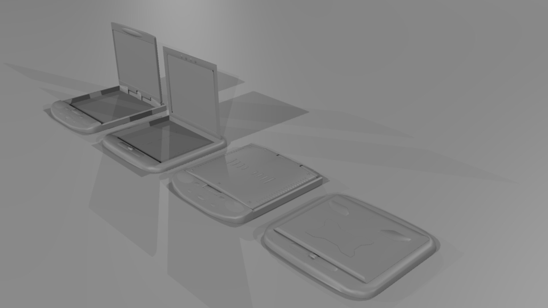 Roof Screen Car Bus 3D Model - TurboSquid 1552480