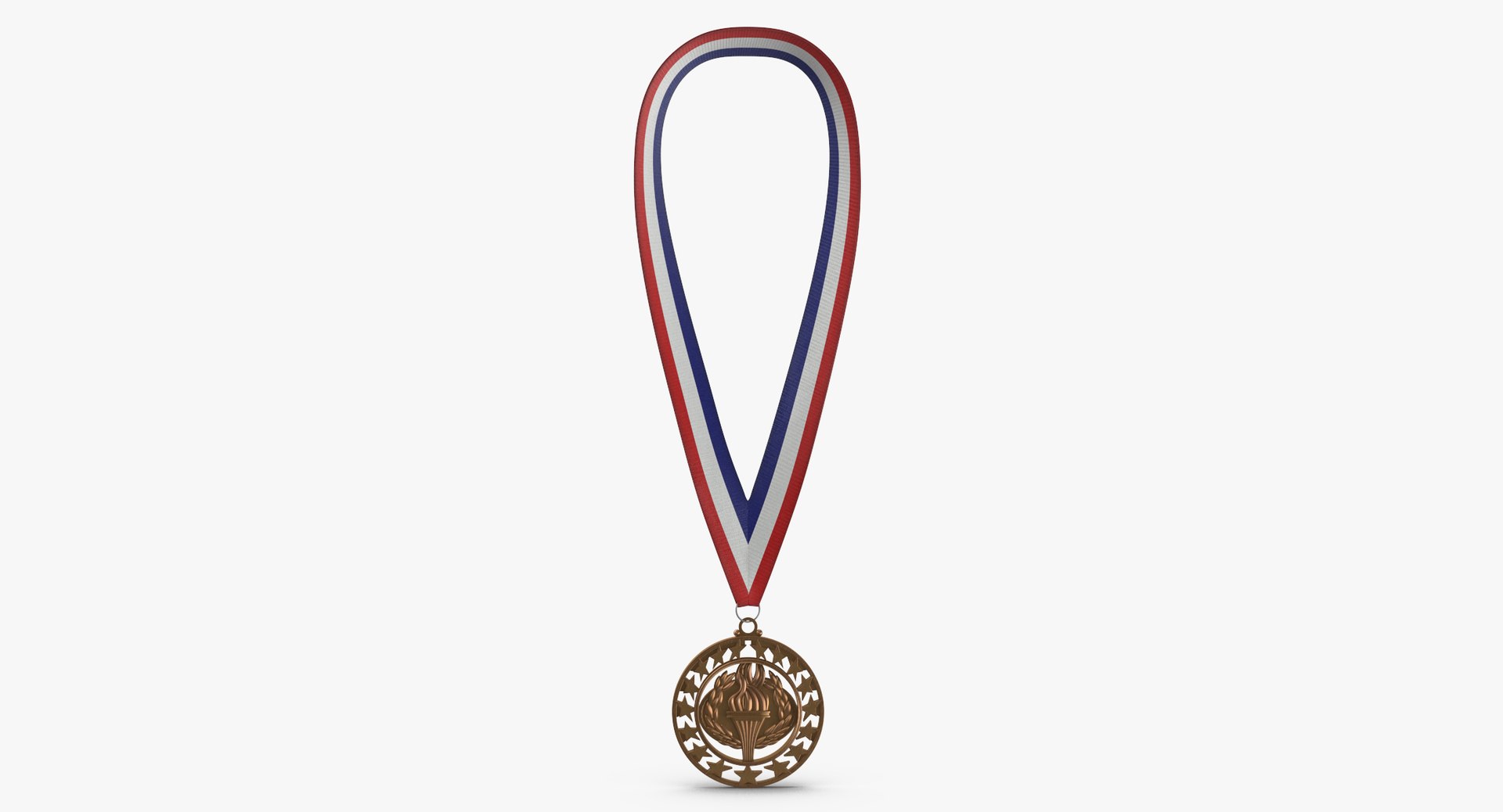 3D Model Olympic Bronze Medals - TurboSquid 1235967