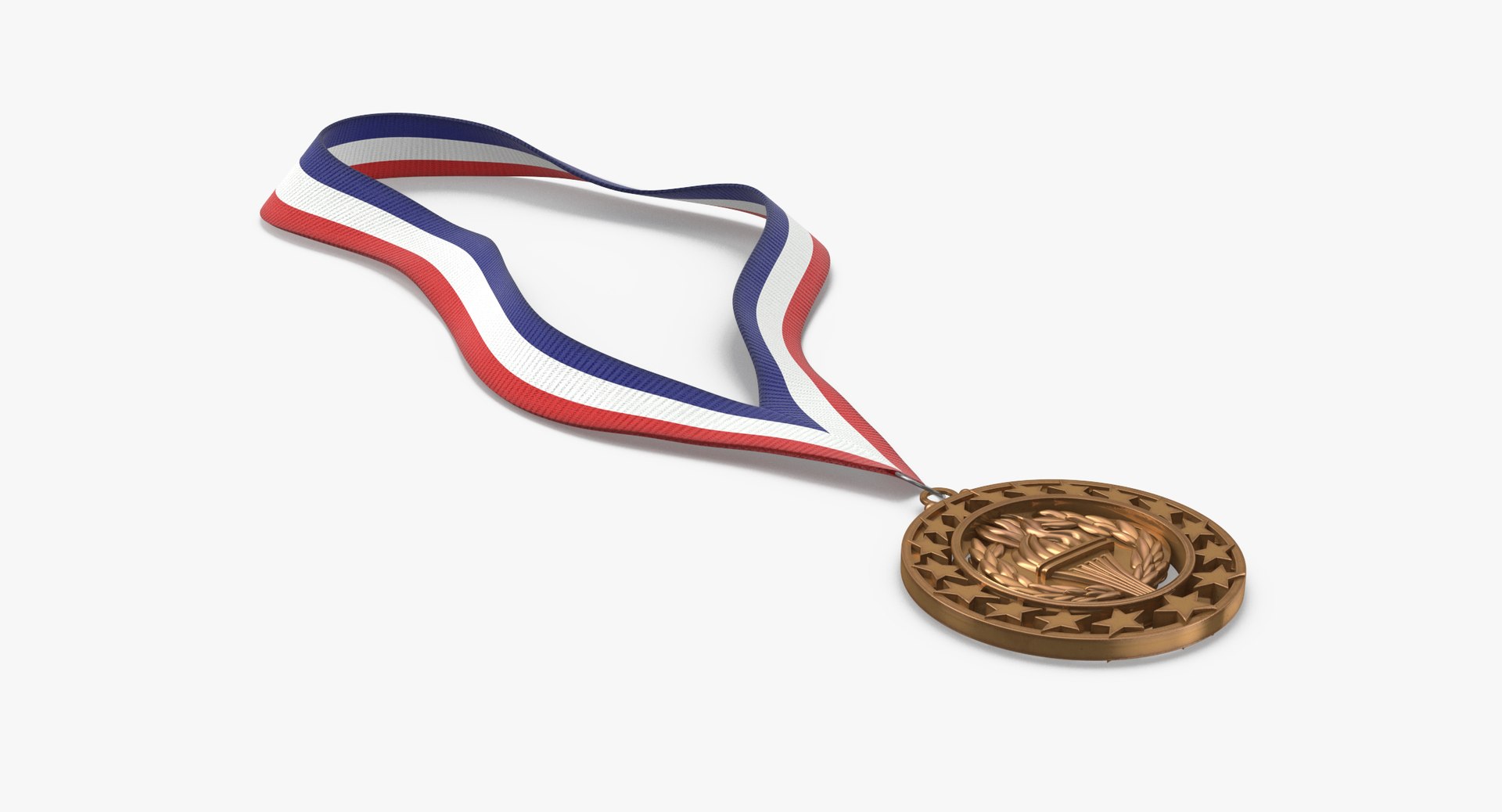 3D Model Olympic Bronze Medals - TurboSquid 1235967
