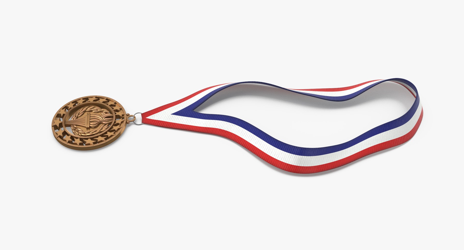 3D Model Olympic Bronze Medals - TurboSquid 1235967