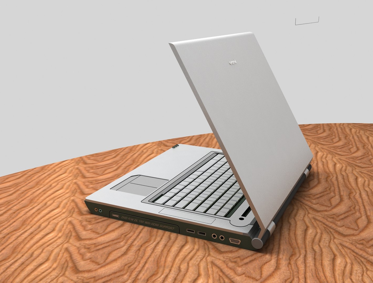 Laptop Lap 3d Model