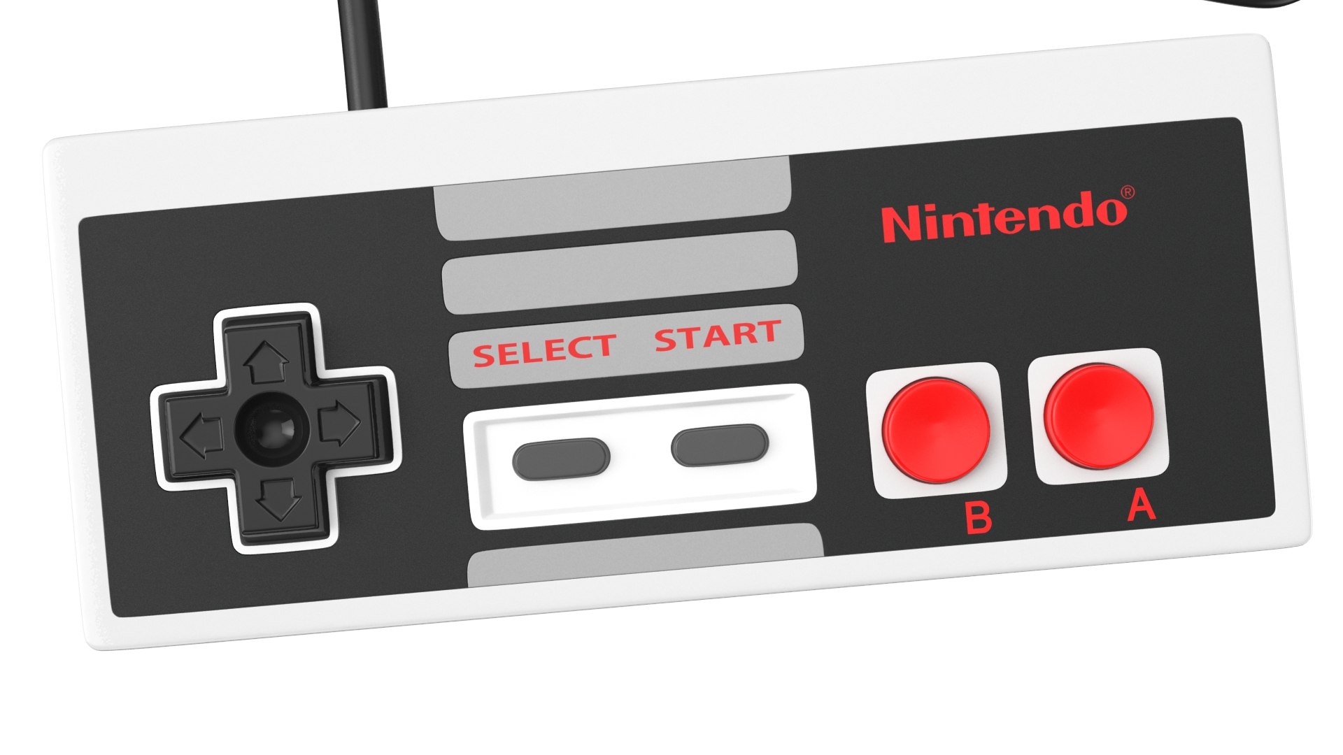 3D Full Nintendo Entertainment System Console - TurboSquid 1957535