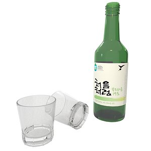 3D Soju Models - Browse & Download Formats - TurboSquid