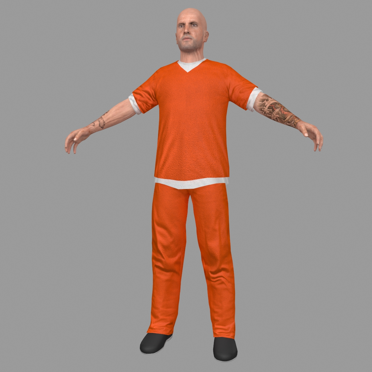 3D model pack prisoner - TurboSquid 1352554