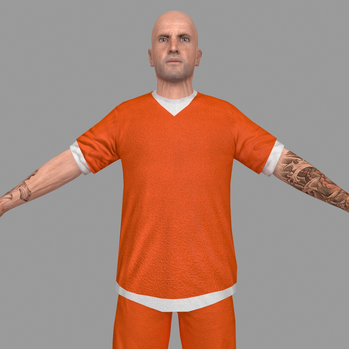 3D model pack prisoner - TurboSquid 1352554