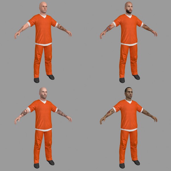 Prisoner 3D Models for Download | TurboSquid