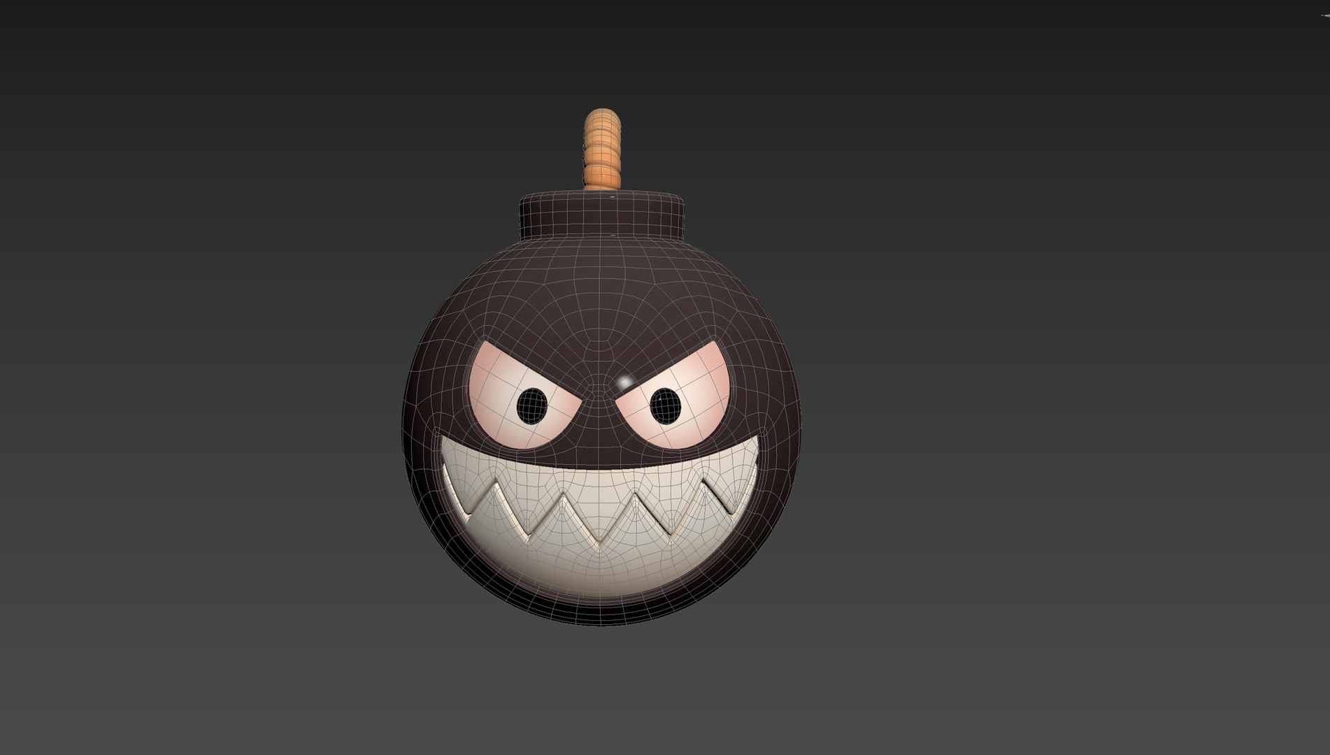3D Model Character239 Bomb Monster - TurboSquid 2059717