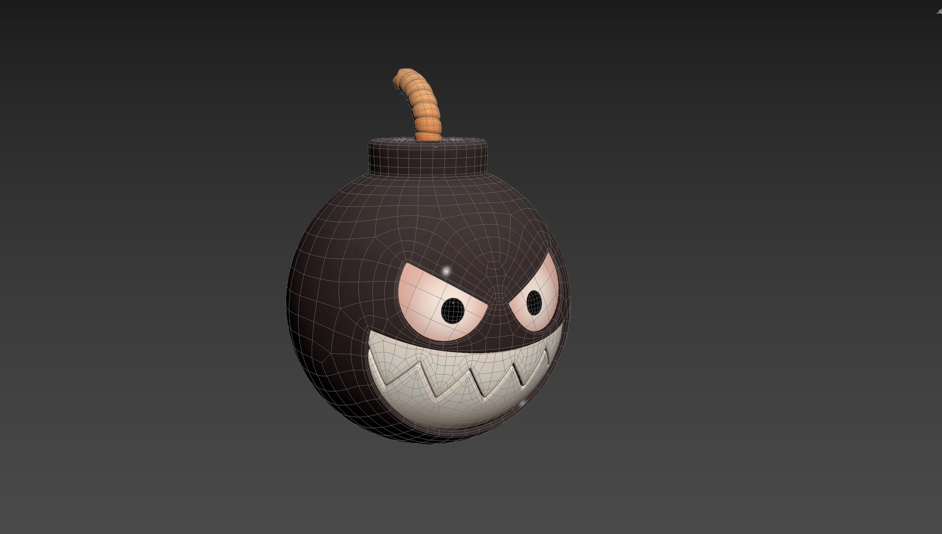 3D Model Character239 Bomb Monster - TurboSquid 2059717