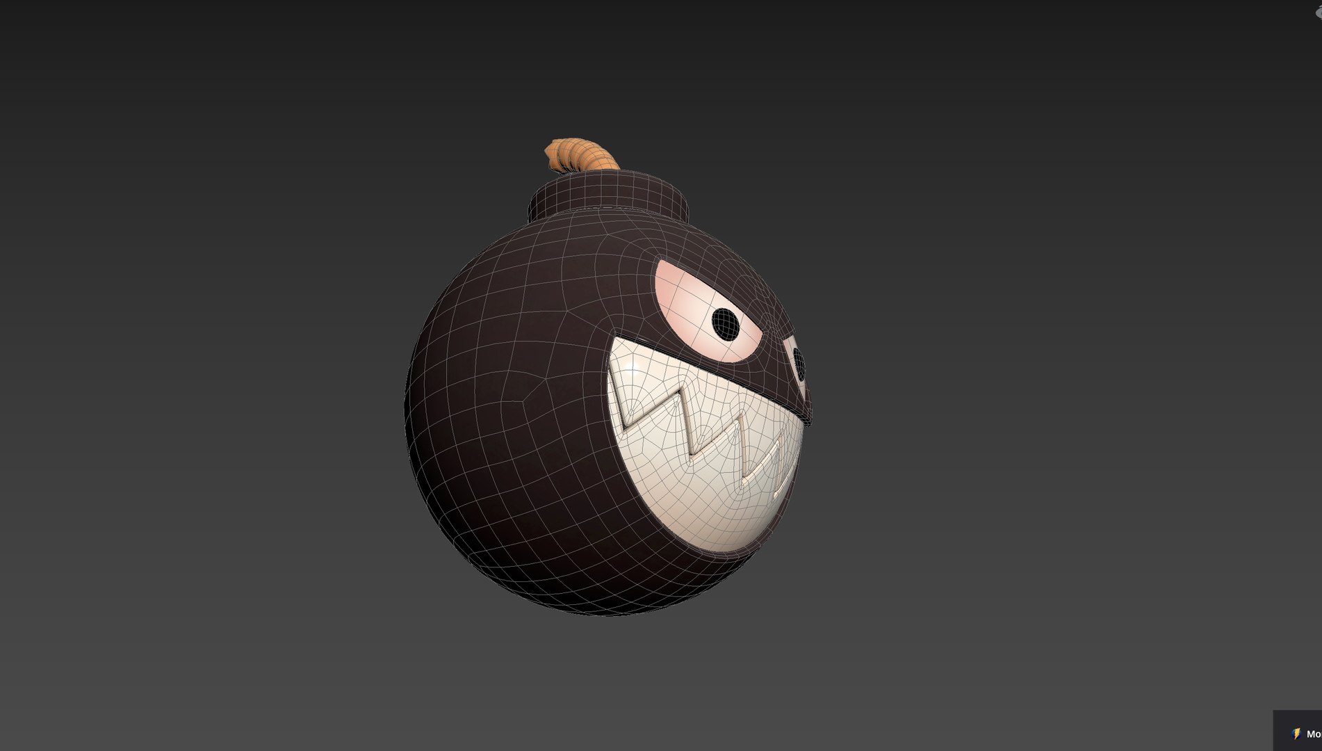 3D Model Character239 Bomb Monster - TurboSquid 2059717