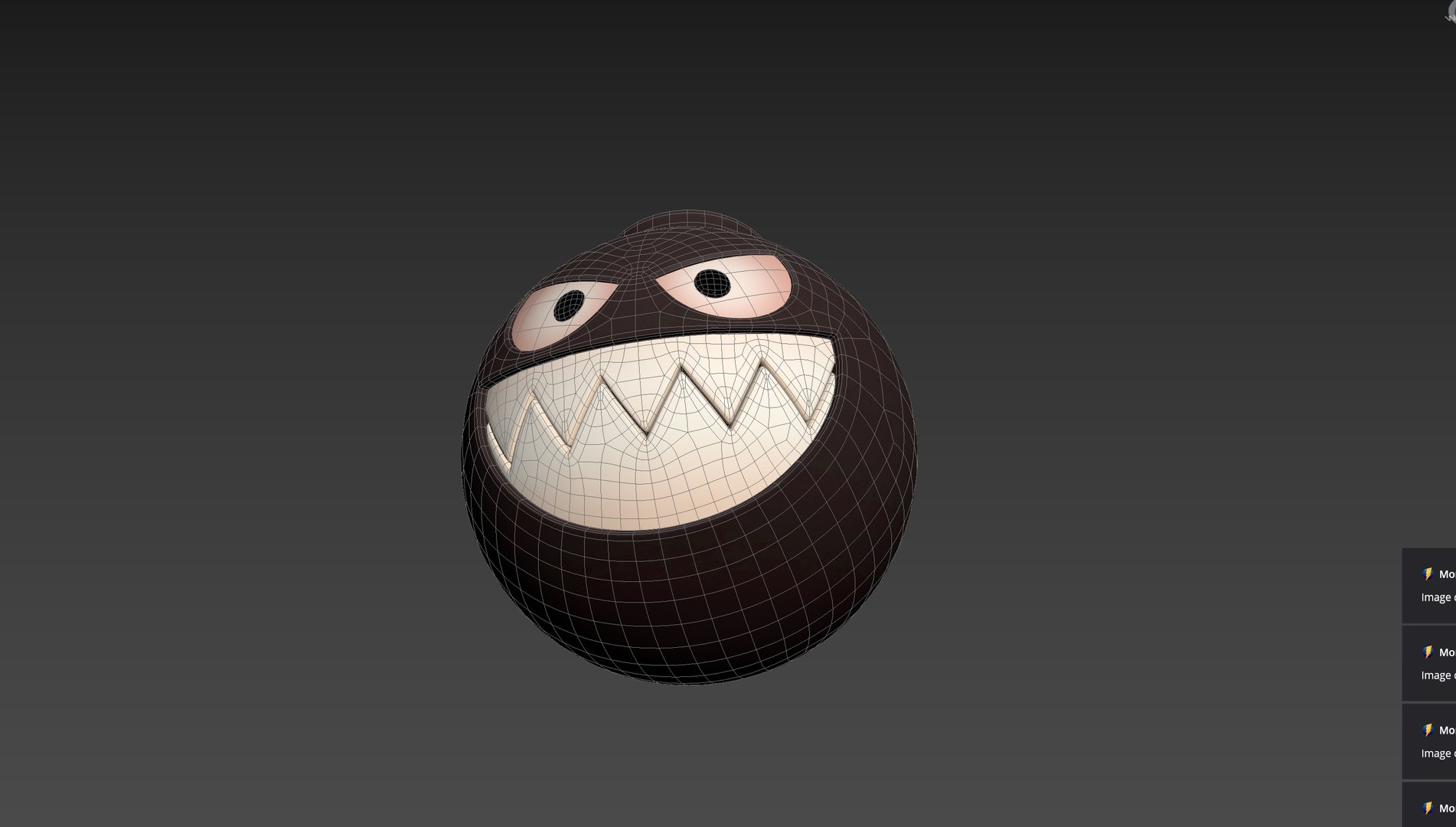 3D Model Character239 Bomb Monster - TurboSquid 2059717
