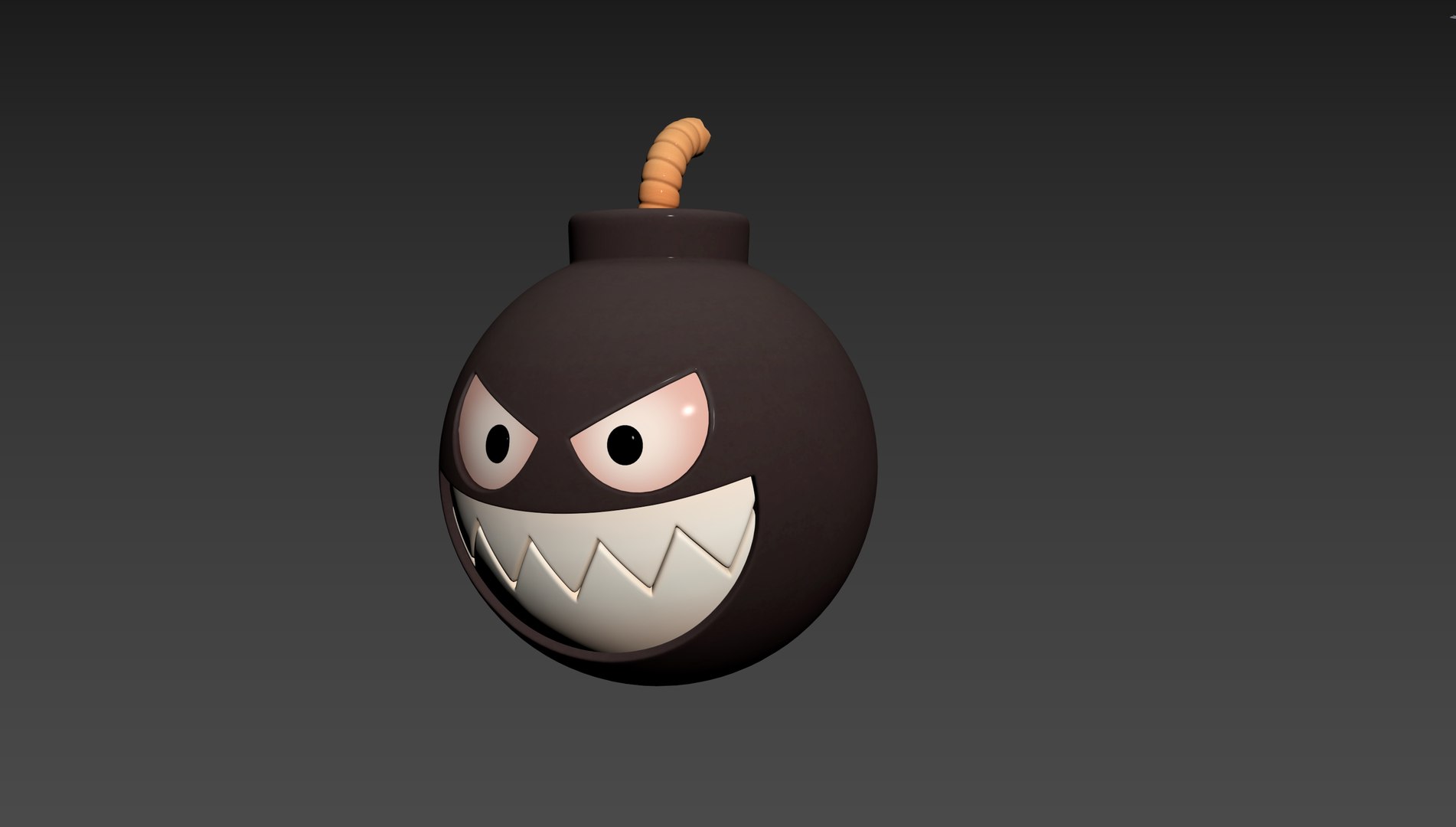 3D Model Character239 Bomb Monster - TurboSquid 2059717