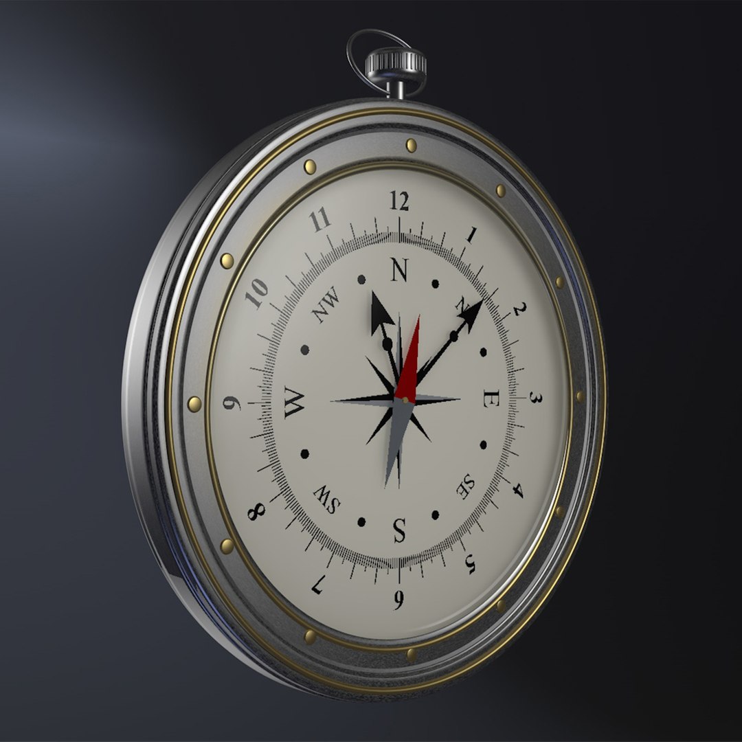 3D Watchcompass - TurboSquid 1947716