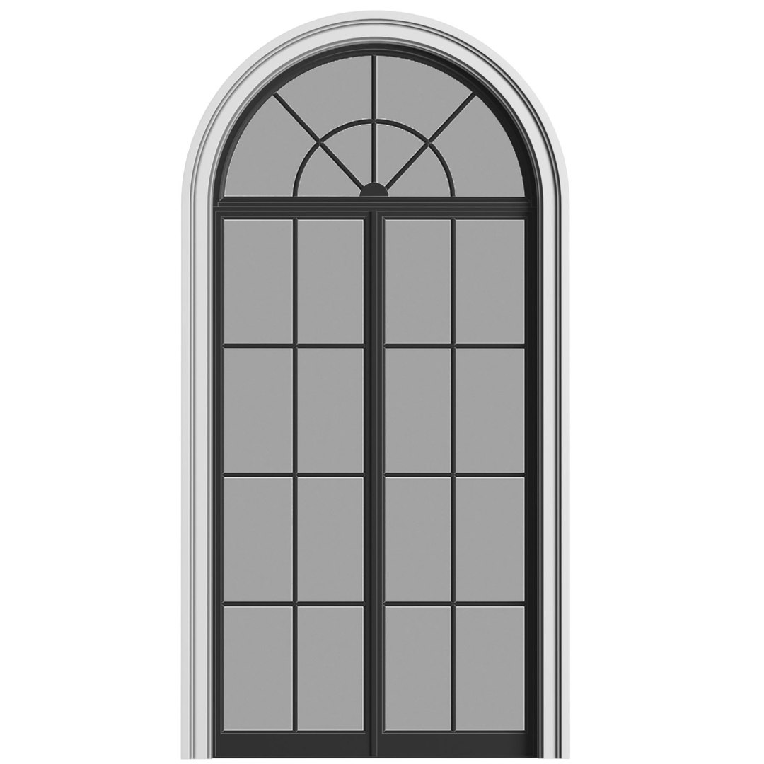 3D Arched Exterior Window - TurboSquid 2070510