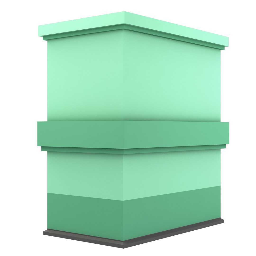 Cartoon Building Store 3D Model - TurboSquid 1405108