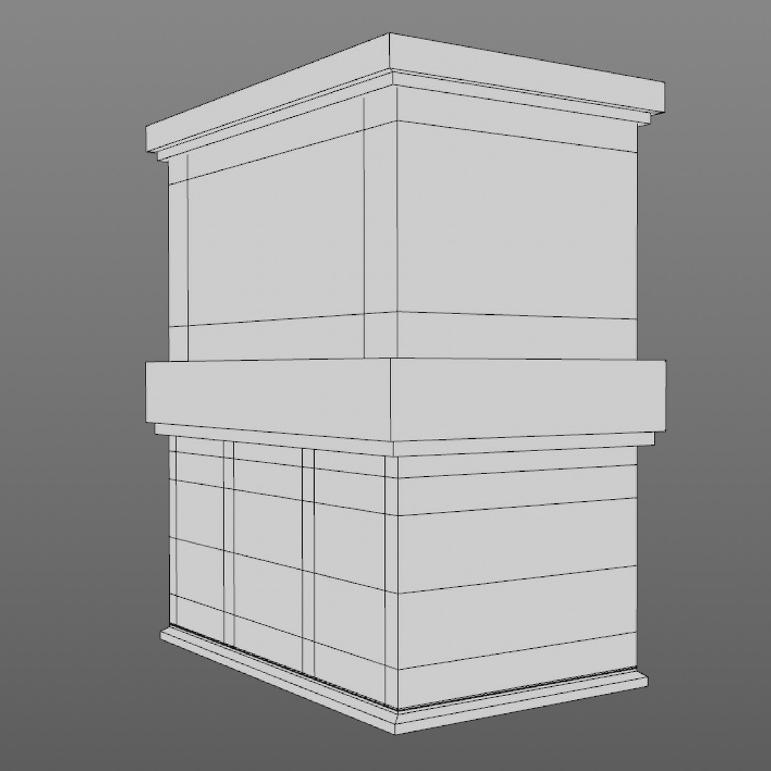 Cartoon Building Store 3D Model - TurboSquid 1405108