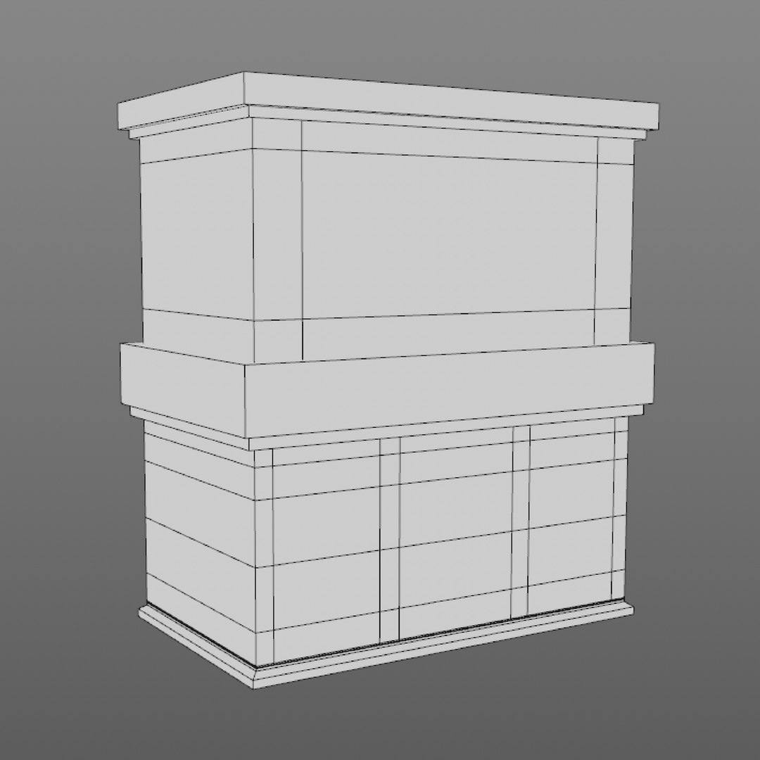 Cartoon Building Store 3D Model - TurboSquid 1405108