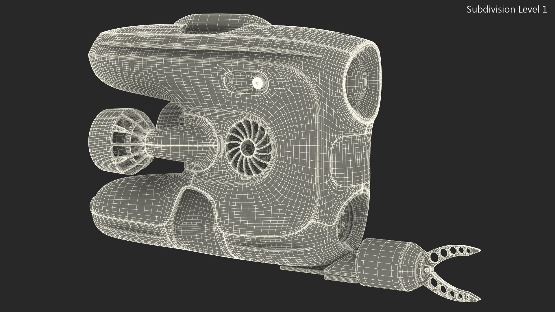 3D Blueye X3 Underwater Drone With Gripper Rigged Model - TurboSquid ...