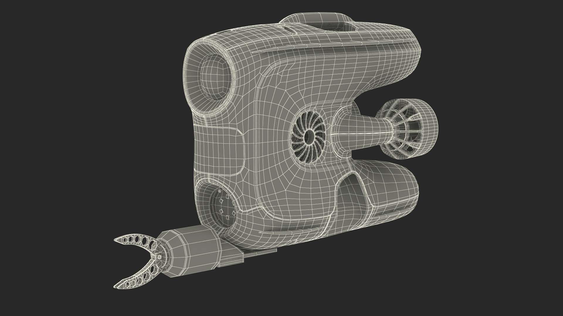 3D Blueye X3 Underwater Drone With Gripper Rigged Model - TurboSquid ...