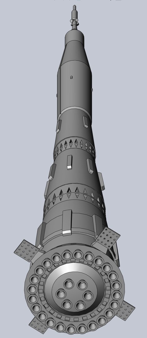 3D N1-l3 Soviet Rocket Moon - TurboSquid 1325370
