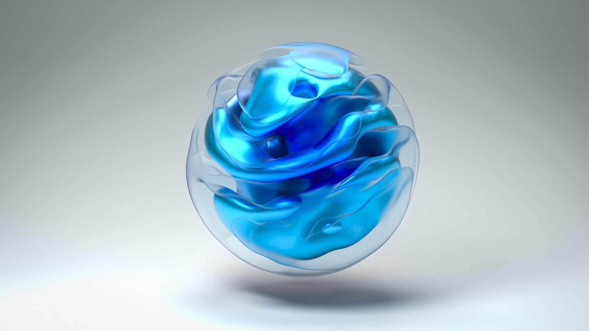 3D Modern Abstract Spherical Geometrical Sphere Orb - TurboSquid 1967827