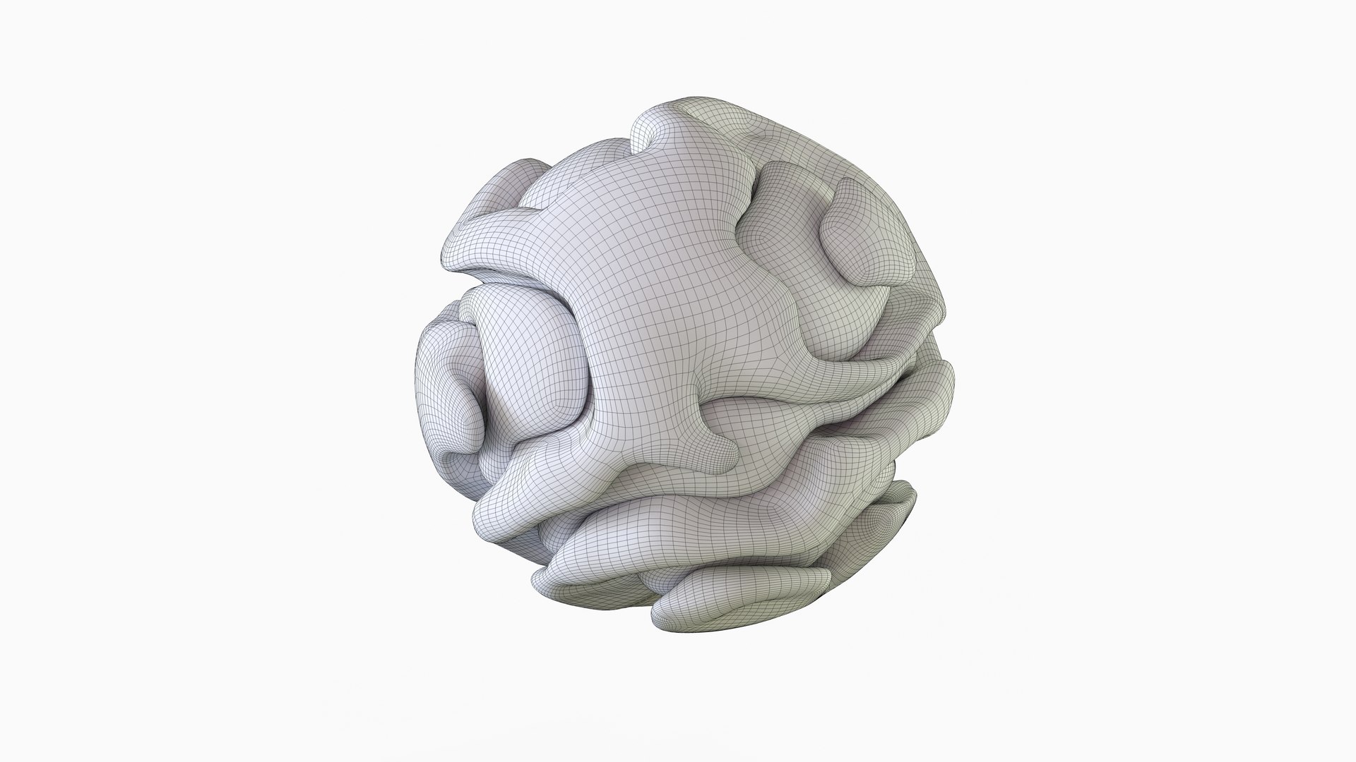 3D Modern Abstract Spherical Geometrical Sphere Orb - TurboSquid 1967827