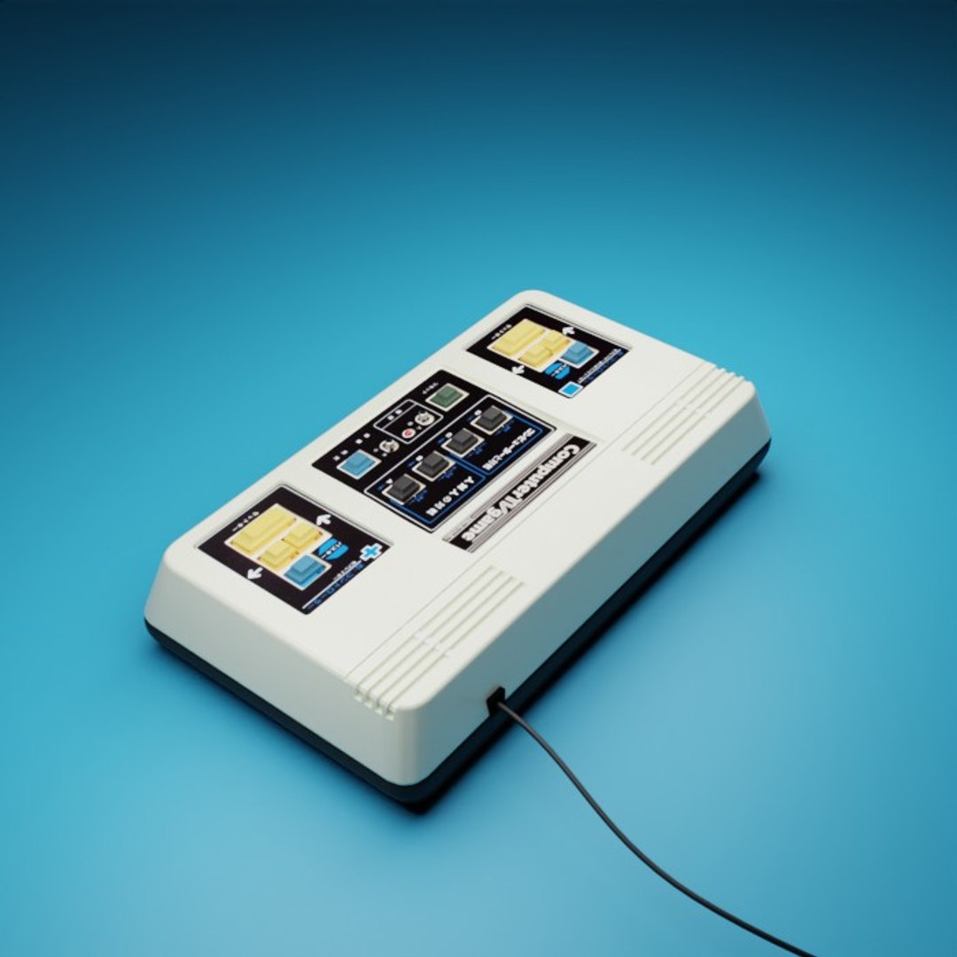 3D nintendo computer tv-game home - TurboSquid 1591003