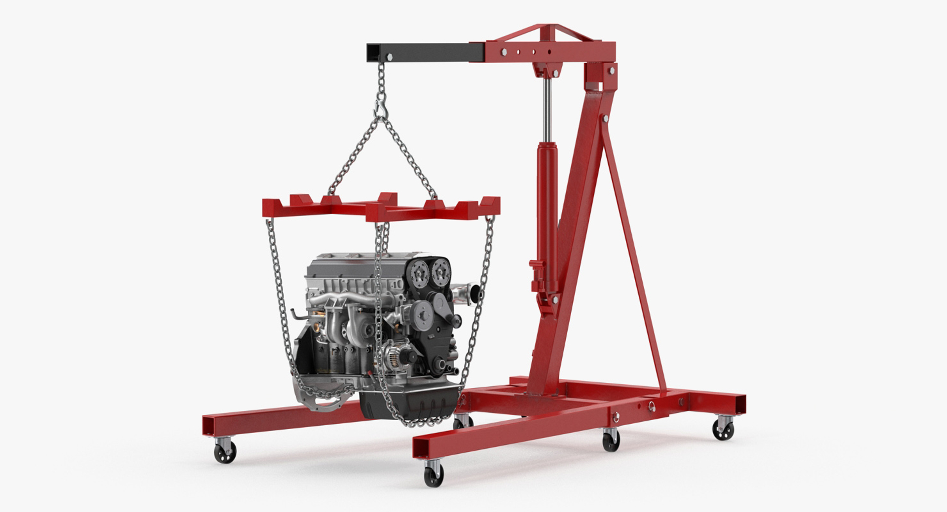 Shop Crane Engine 3D Model - TurboSquid 1289084