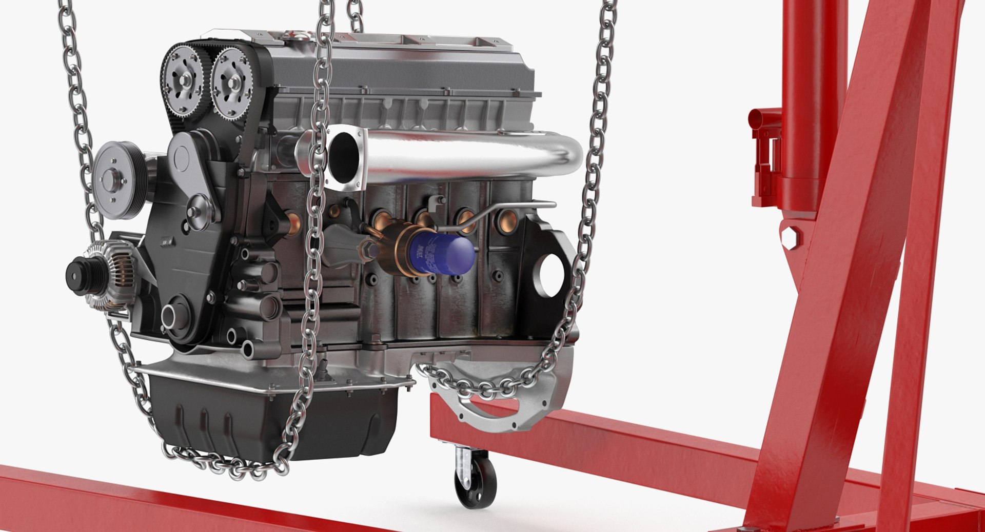 Shop crane engine 3D model - TurboSquid 1289084