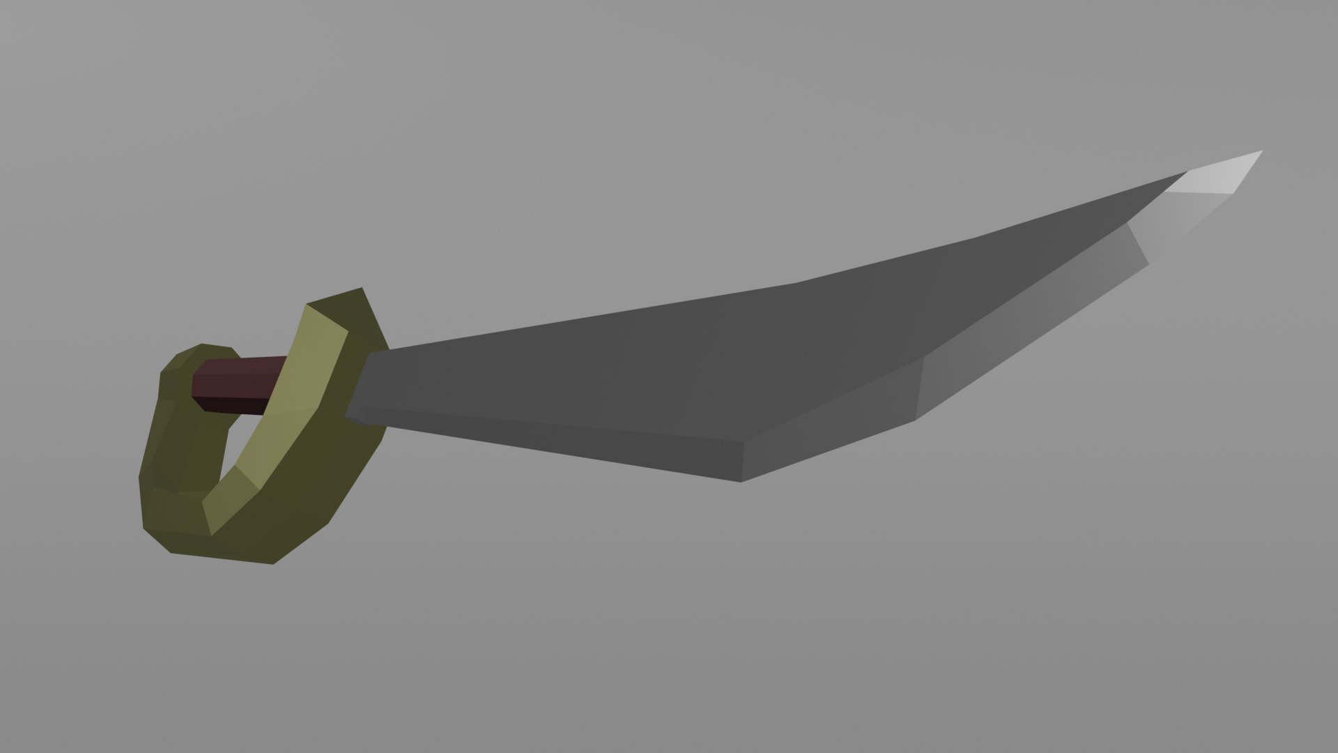 Cutlass Stylized 3D Model - TurboSquid 1666995