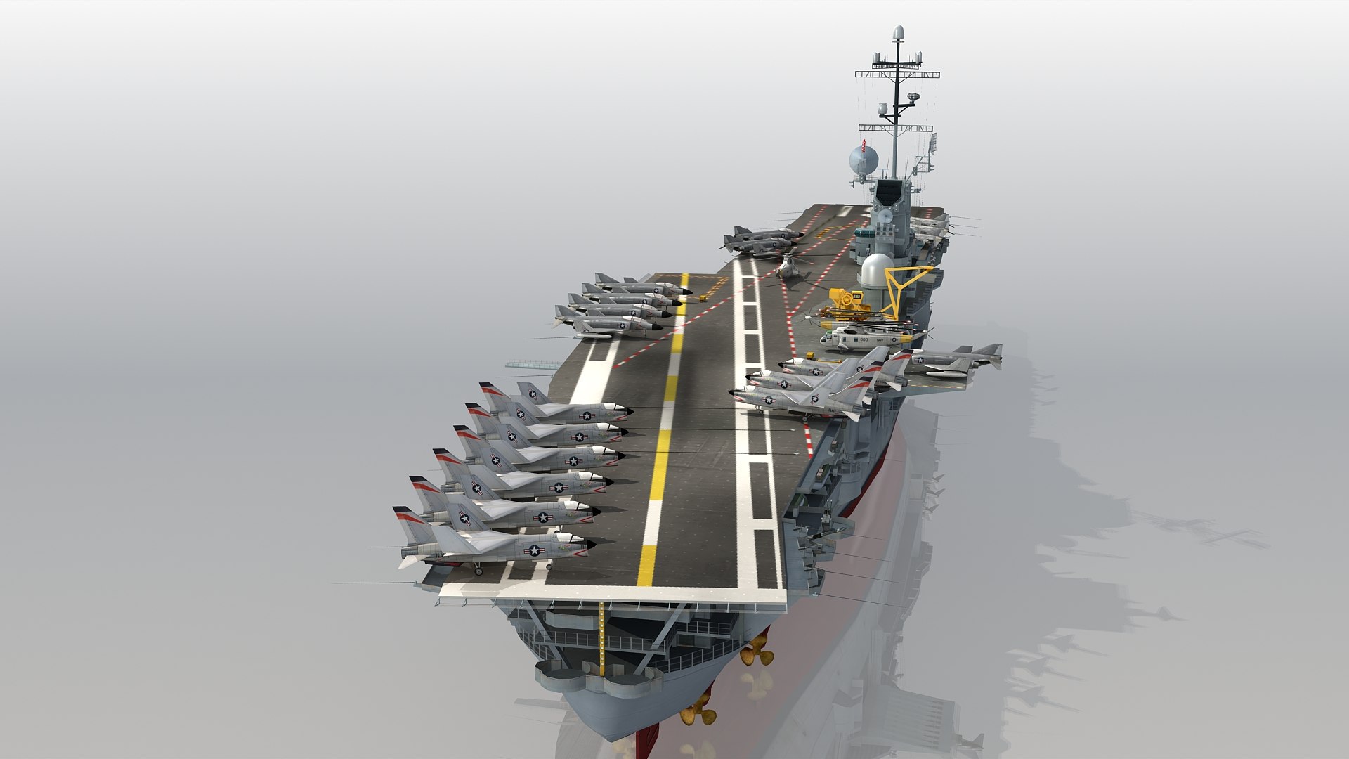 3D model USS Hancock CV-19 - TurboSquid 2076205