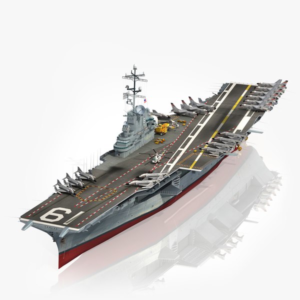 USS Hancock CV-193D模型 - TurboSquid 2076205