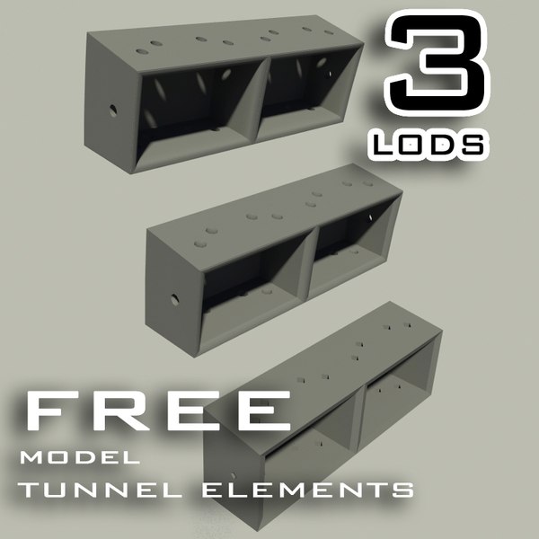 Free 3D Tunnel Models | TurboSquid