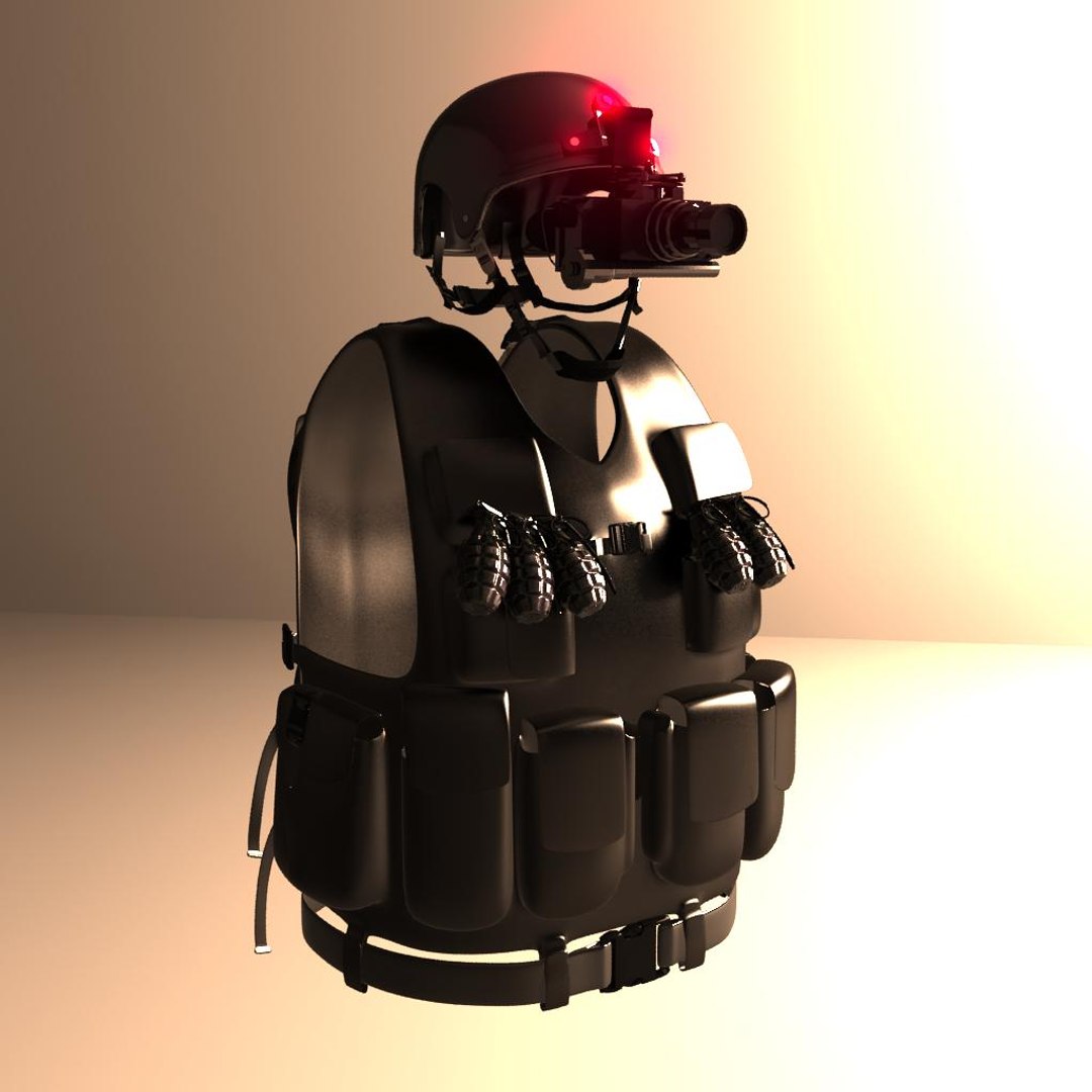 3d obj sci-fi equipment