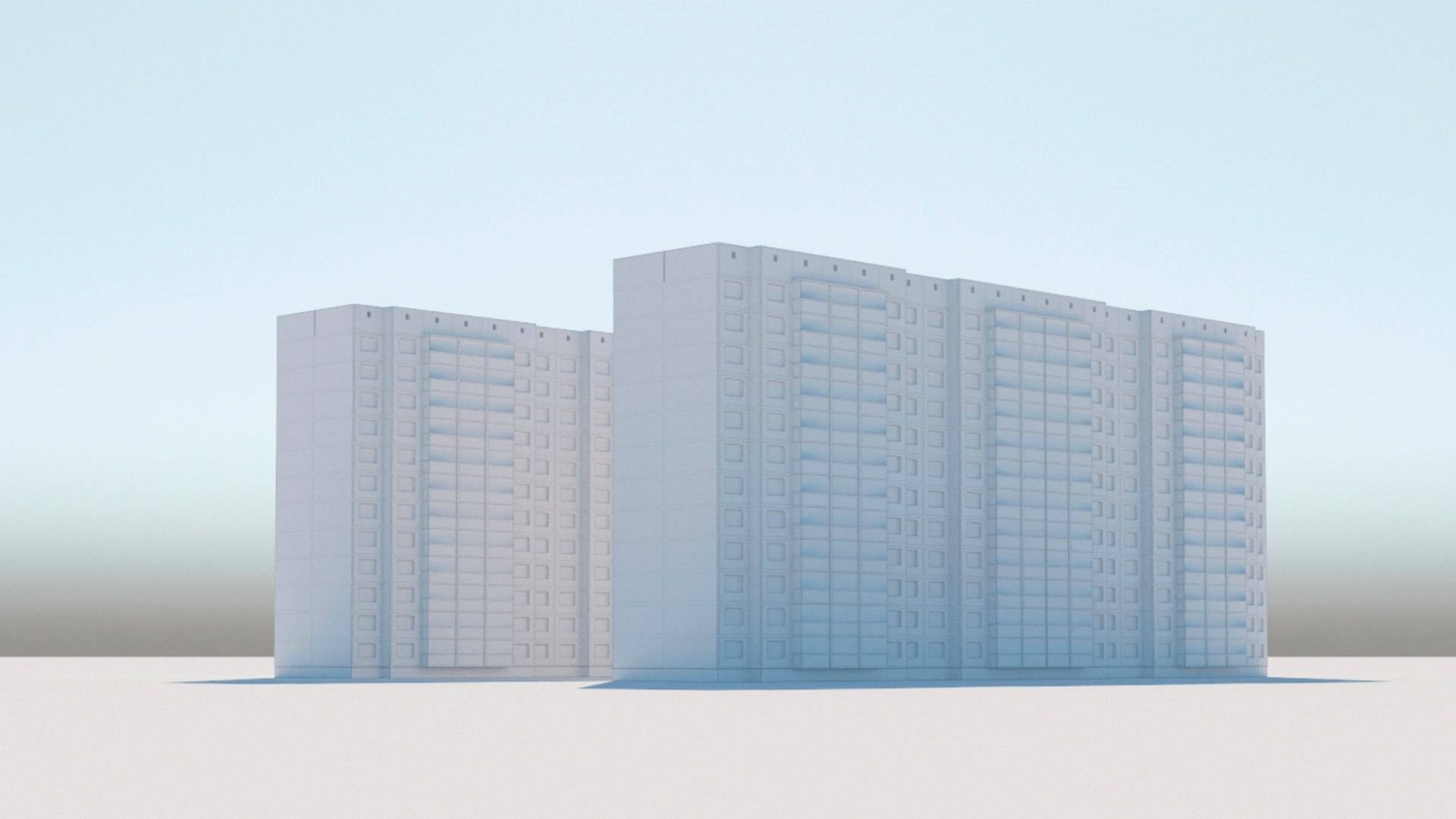 3D City Building Model - TurboSquid 1311396