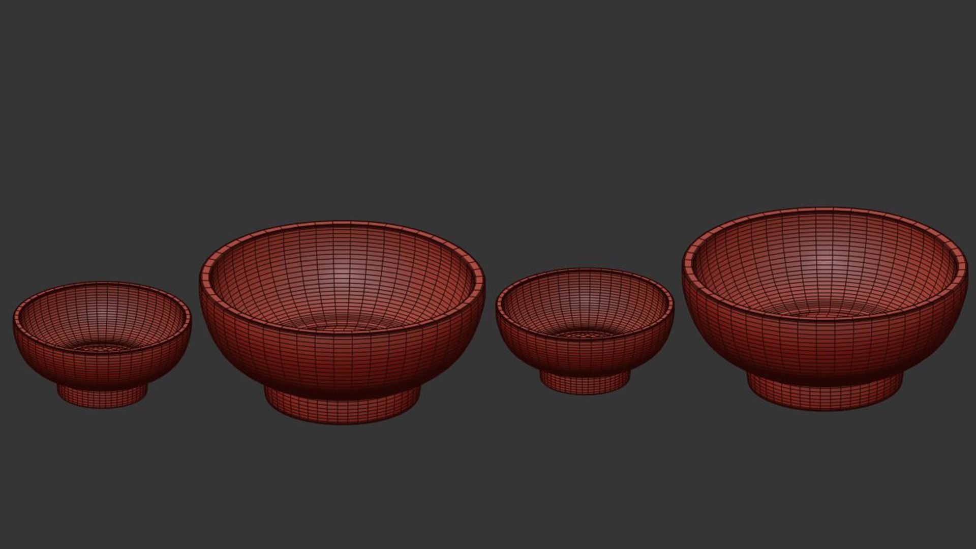 3D Orion Handcrafted Terracotta Bowls - TurboSquid 2200822