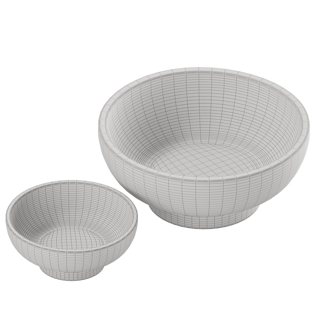 3D Orion Handcrafted Terracotta Bowls - TurboSquid 2200822
