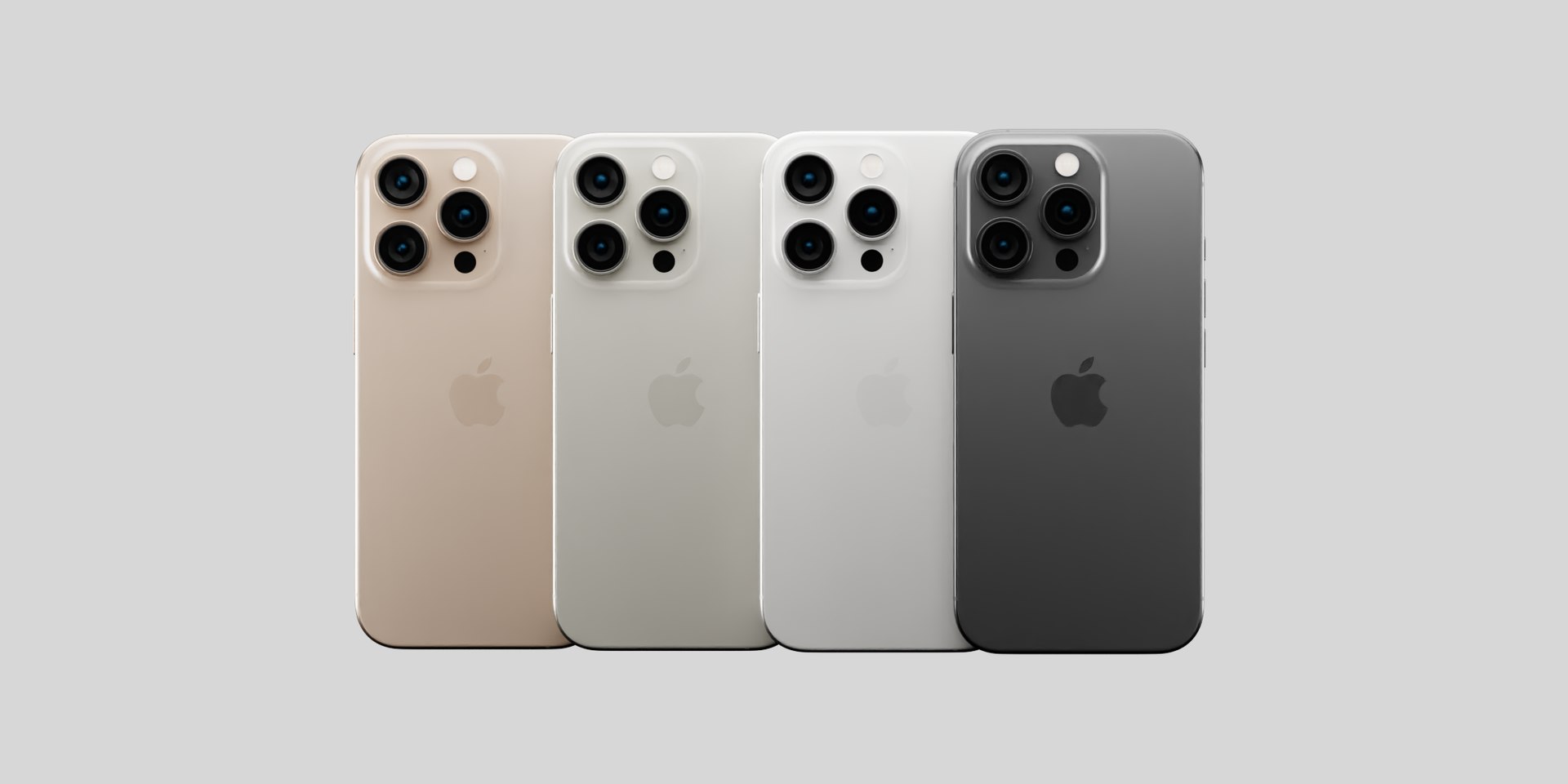 Apple IPhone 16 Pro In Official Design And Colors - TurboSquid 2290118