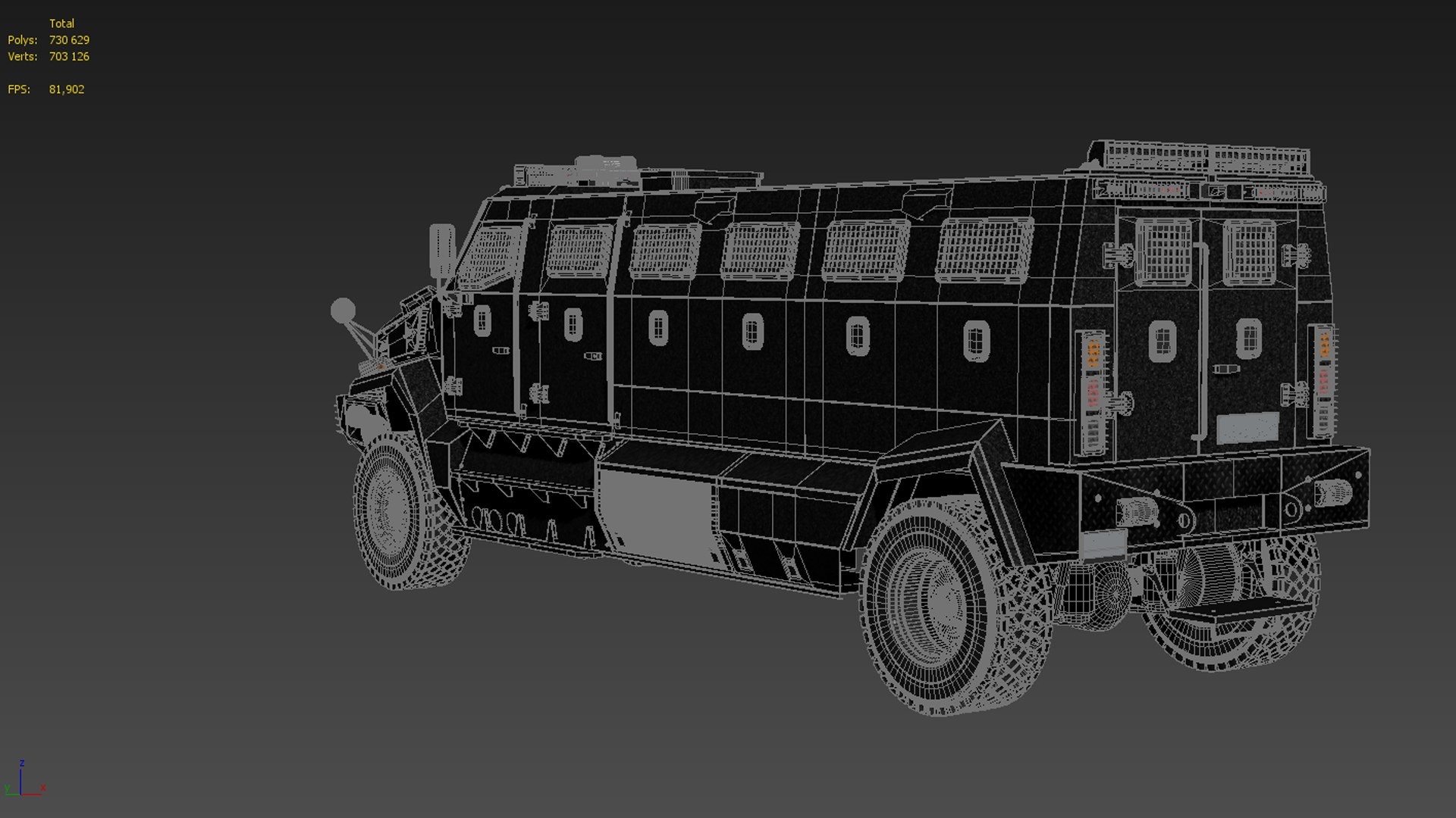 3D Hyron Apc Model - TurboSquid 1229675