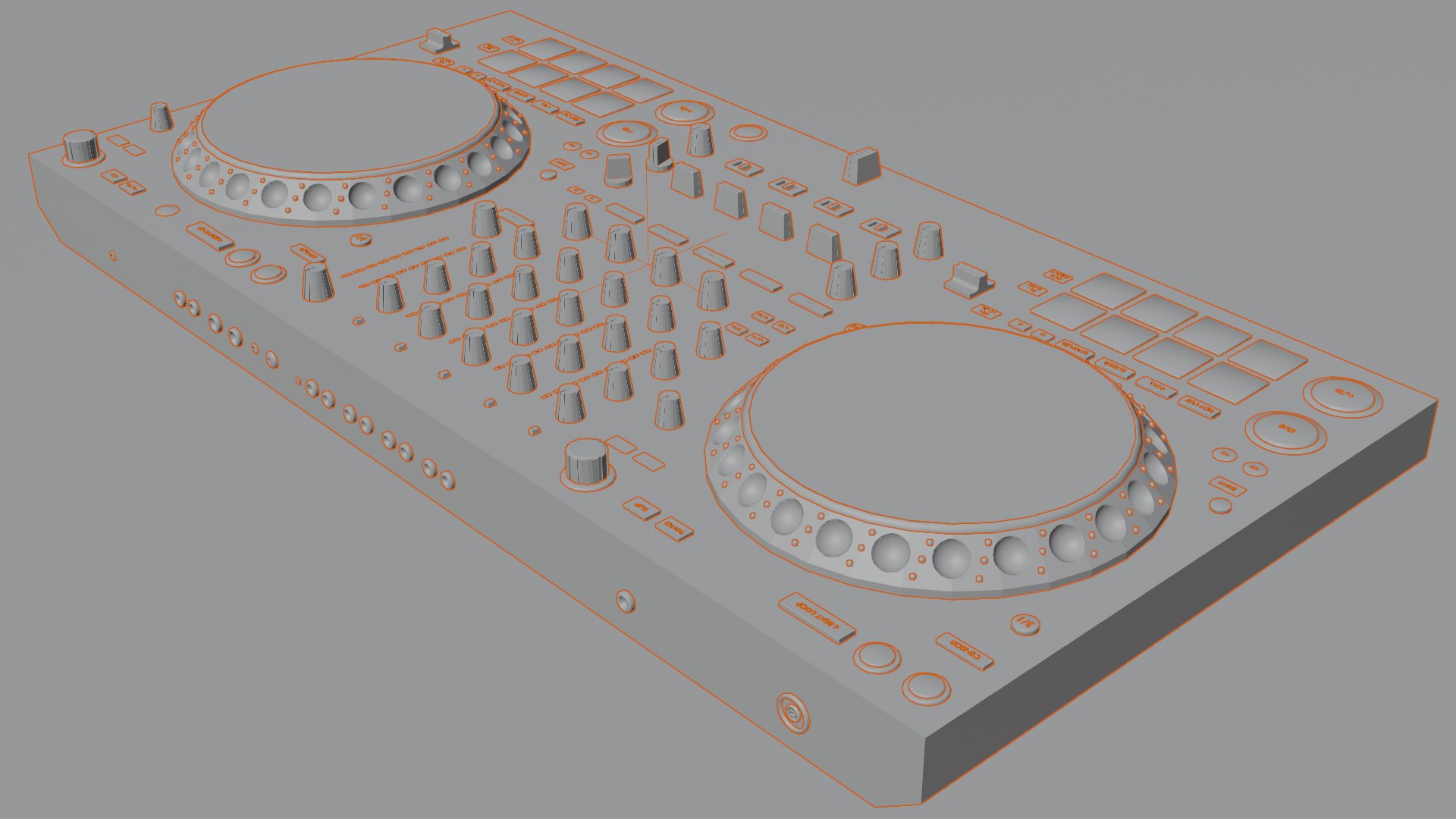 3D DJ Controler Model - TurboSquid 2033886