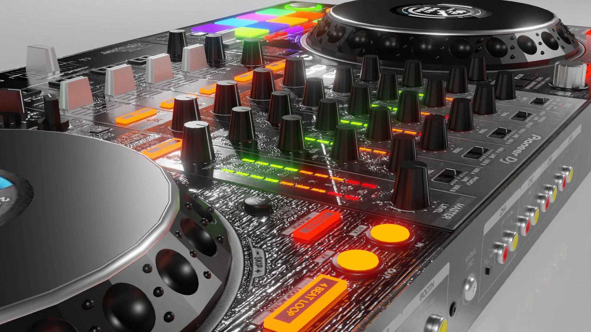 3D DJ Controler Model - TurboSquid 2033886