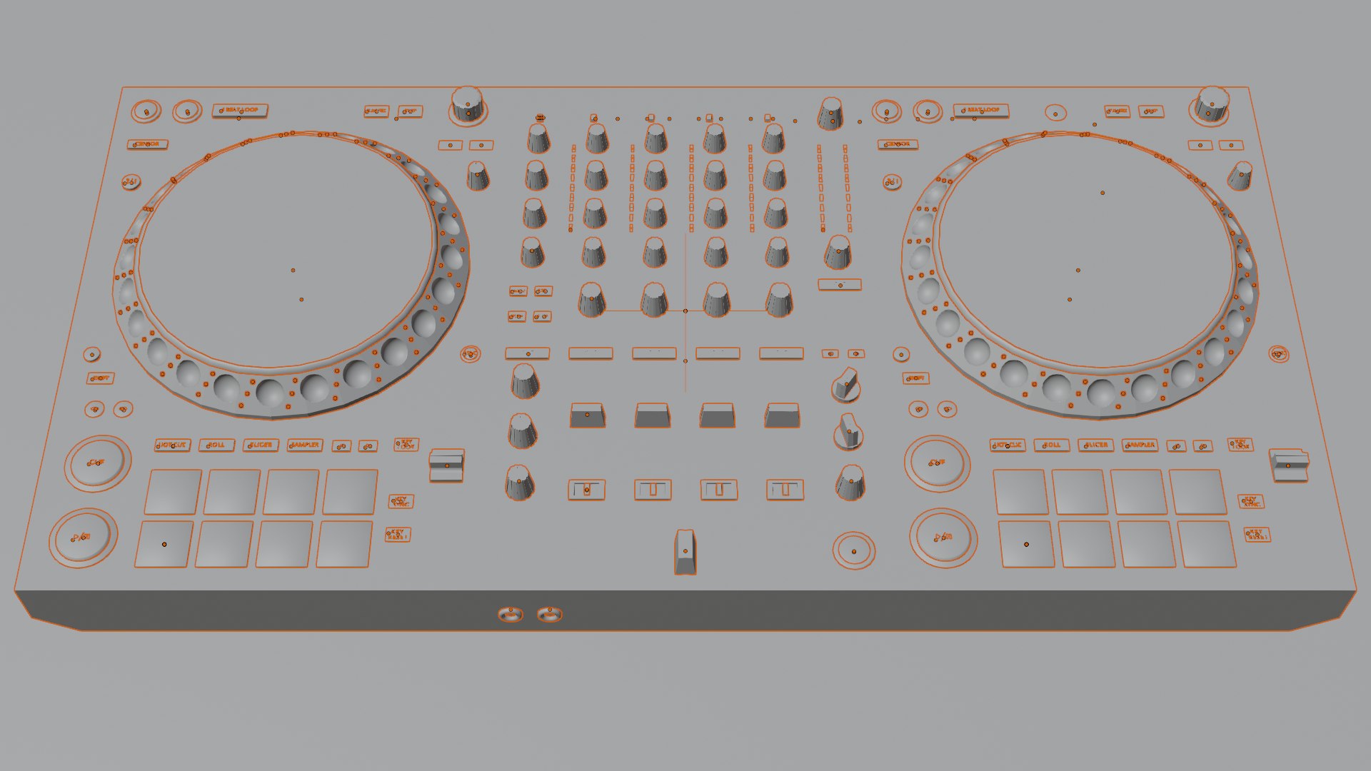 3D DJ Controler Model - TurboSquid 2033886